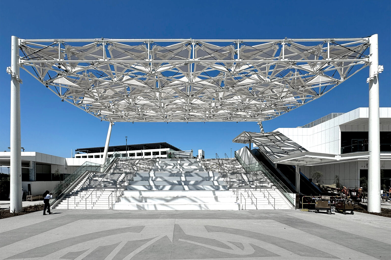 Intuit Dome Trellis Structural Engineering Project | Tipping